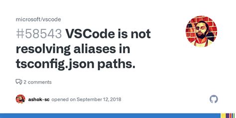 Vscode Is Not Resolving Aliases In Tsconfigjson Paths · Issue 58543