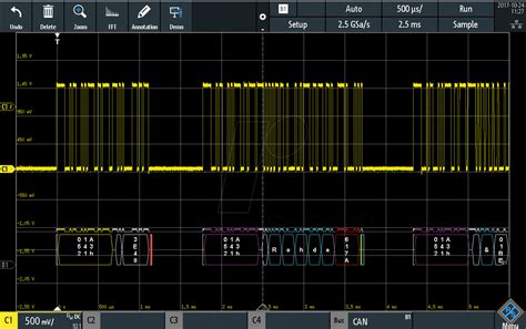 RTM K3 CAN LIN Trigger Decode For RTM3000 Oscilloscopes At