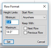 HOW TO SET ROW FORMAT AND RESIZE COLUMNS FOR ALL T Adobe Product Community