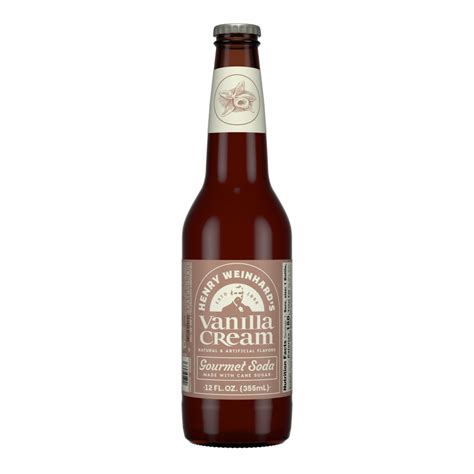 Fresh 12oz Red Ribbon Almond Cream Soda