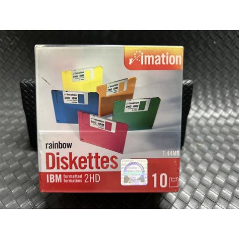 แผ่นฟลอปปีดิสก์ 3 5” Floppy Disk แผ่น Diskette 1 44 Mb Imation Shopee Thailand
