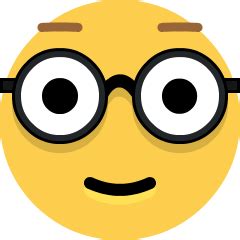 Nerd Face On Skype Emoticons 1 2