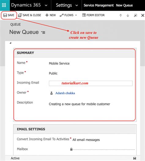 Customer Service Queues In Dynamics 365