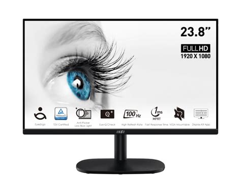 PRO MP245V | Professional Business Monitor for Work and Home | MSI