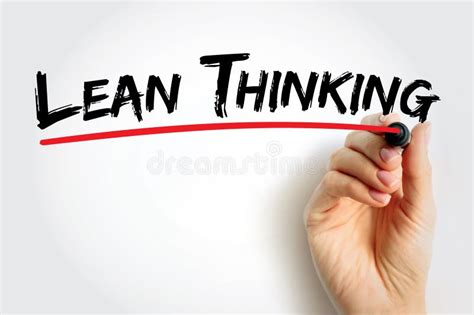 Lean Thinking Transformational Framework That Aims To Provide A New