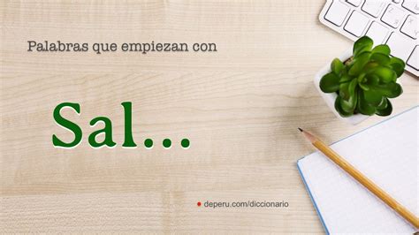 0 Palabras Con Sal Del Diccionario Español