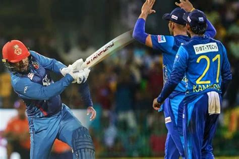 ශ්‍රී ලංකා ඇෆ්ගනිස්ථාන ක්‍රිකට් තරග ගැන දැනුම්දීමක්
