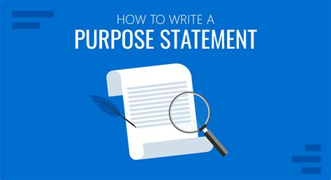 Writing An Impactful Purpose Statement A Step By Step Guide