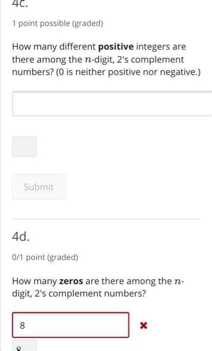 Solved 5 Overflow For The Addition And Subtraction