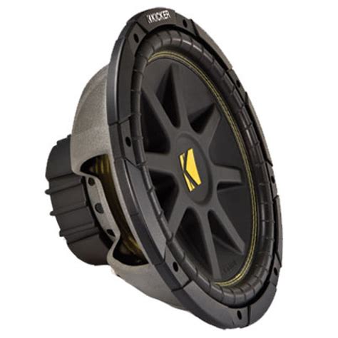 C10 4 Kicker Comp 10 300 Watt Single 4 Ohm Svc Subwoofer 10c104