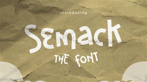 Semack Font Madfonts
