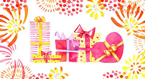 생일 글자 색종이 플래그 불꽃놀이와 풍선 제목 행복 한 생일입니다 손으로 그린 만화 수채화 스케치 그림 흰색 배경에 고립 개체 그룹에 대한 스톡 벡터 아트 및 기타 이미지