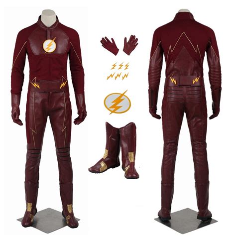 Tf S2 Barry Allen Cosplay Costume Barry Allen Cosplay Suit Cossuits