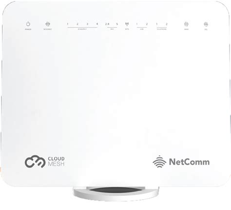 buy netcomm nl19mesh wifi 5 modem router networking scorptec computers