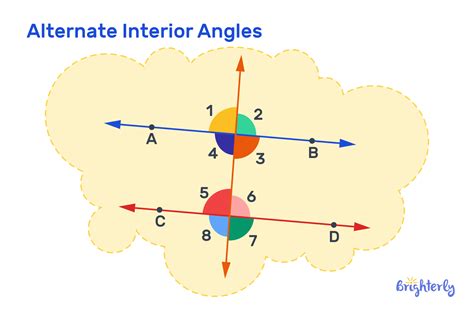 Alternate Interior Angles Definition Theorem With Examples Geometry
