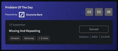 Geekstreak2024 Geeksforgeeks Deutschebank Arrayproblems Mathematicsinprogramming