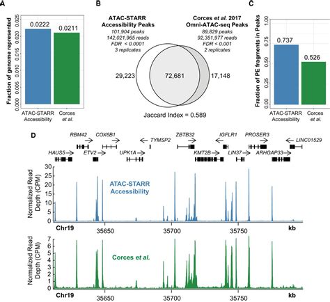Atac Starr Seq Reveals Transcription Factorbound Activators And