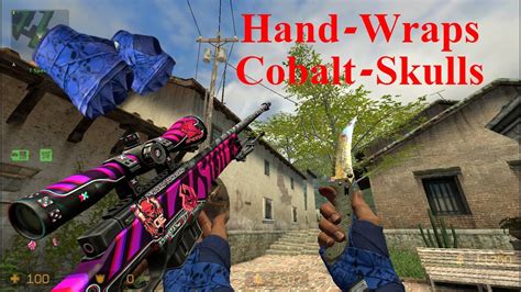 CSGO MOD FOR CSS Hand Wraps Gloves Cobalt Skulls Mini Packs YouTube
