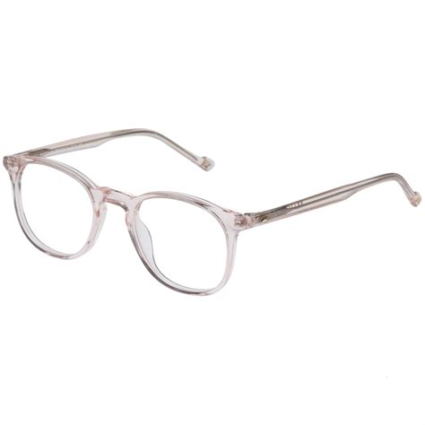 Le Specs Uni Sex Biogen Beige Round Optical Glasses Eyewear Index
