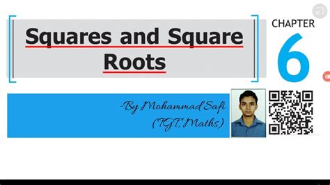 Ncert। Class 8।chap 6। Squares And Square Roots।part 5।prime Factorisation Method।by Md Safi Tgt