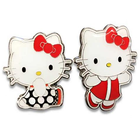 Hello Kitty Hello Kitty Retro Enamel Pin 2 Pack