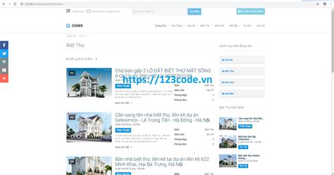 source code website bất động sản php full database