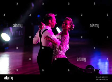 Australian Ballroom Dancers Christopher Wilson And Scarlett Wheatley