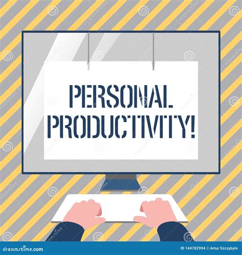 Writing Note Showing Personal Productivity Business Photo Showcasing Means The State Or Quality