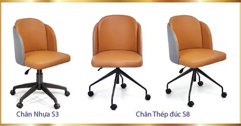 Ghế Xoay Gx241a N Chân Nhựa đúc Nội Thất 190