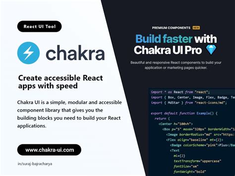 Suraj Bajracharya On Linkedin Ui Ux Reactjs Chakraui