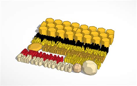 3d Design Honeycomb Services Tinkercad