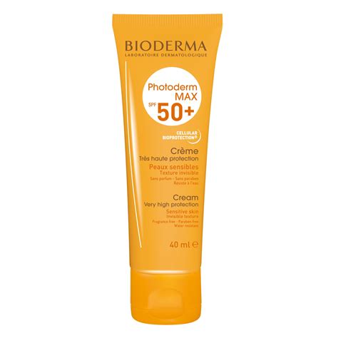 Крем за лице Bioderma Photoderm Max SPF 50+, За чувствителна кожа, 40 ...