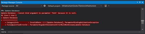 Update Database Failing In 6 3 0 Issue 1306 Dotnet Ef6 GitHub