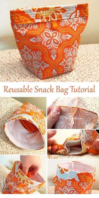 Reusable Snack Bag — All Sewing Ideas