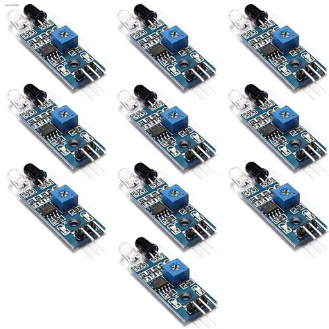 Cod10pcs Ir Infrared Obstacle Avoidance Sensor For Sa Arduino Smart Car Robot Ir Transmitting