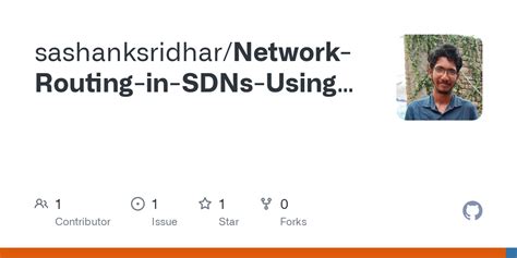 Github Sashanksridhar Network Routing In Sdns Using Topology Based Multitask Neural Modelling