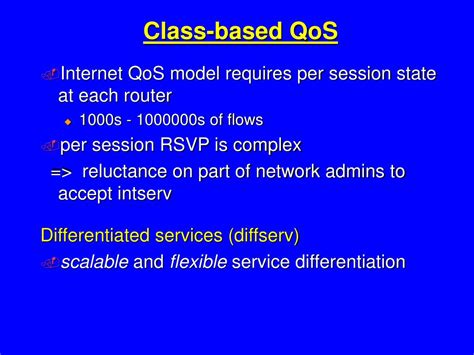 Ppt Understanding Diffserv Architecture For Scalable Internet Qos Powerpoint Presentation Id