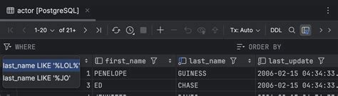 Data Editor And Viewer Datagrip Documentation