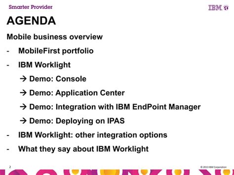 Ibm Mobile First Ppt
