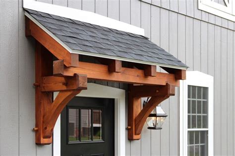 Timber Frame Eyebrow Roof The Barn Yard And Great Country Garages House Awnings Door Awnings
