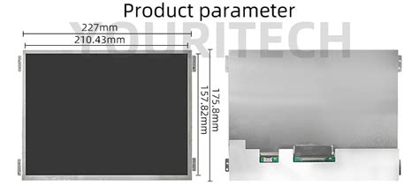 Industrial Specifications Highlight IPS Full Viewing Angle LVDS Wiring Inch X LCD