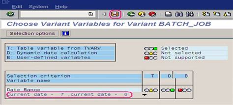 How To Create A Dynamic Variant And Setup Batch Jo Sap Community