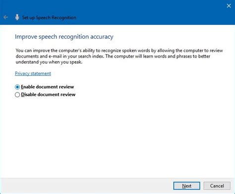 how to set up and use windows 10 speech recognition windows central