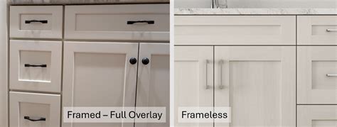 Frameless Vs Full Overlay Cabinets