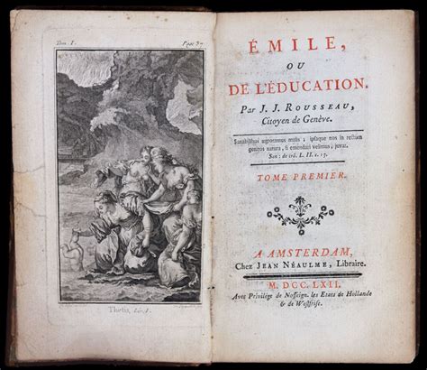 Émile Ou De LÉducation… Jean Jacques Rousseau