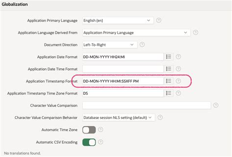 Timestamp In Oracle Apex Form Stack Overflow