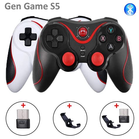 GenGame S5 Smart Phone Game Controller Wireless Joystick Bluetooth 3 0 Android Gamepad Gaming