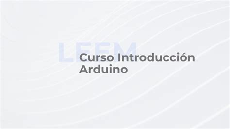 Curso Arduino