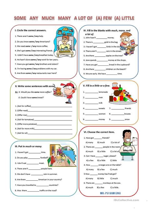 Quantifiers English Exercises Learn English English Grammar Worksheets