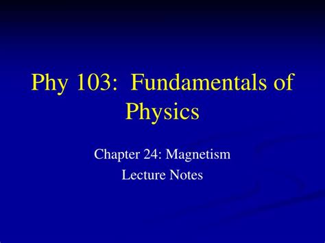PPT Phy Fundamentals Of Physics PowerPoint Presentation Free Download ID